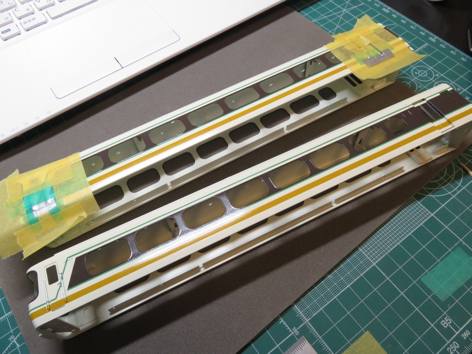 【16番】会津鉄道キハ8500系「AIZUマウントエクスプレス」を作る(第3回): とぶてつふぁん