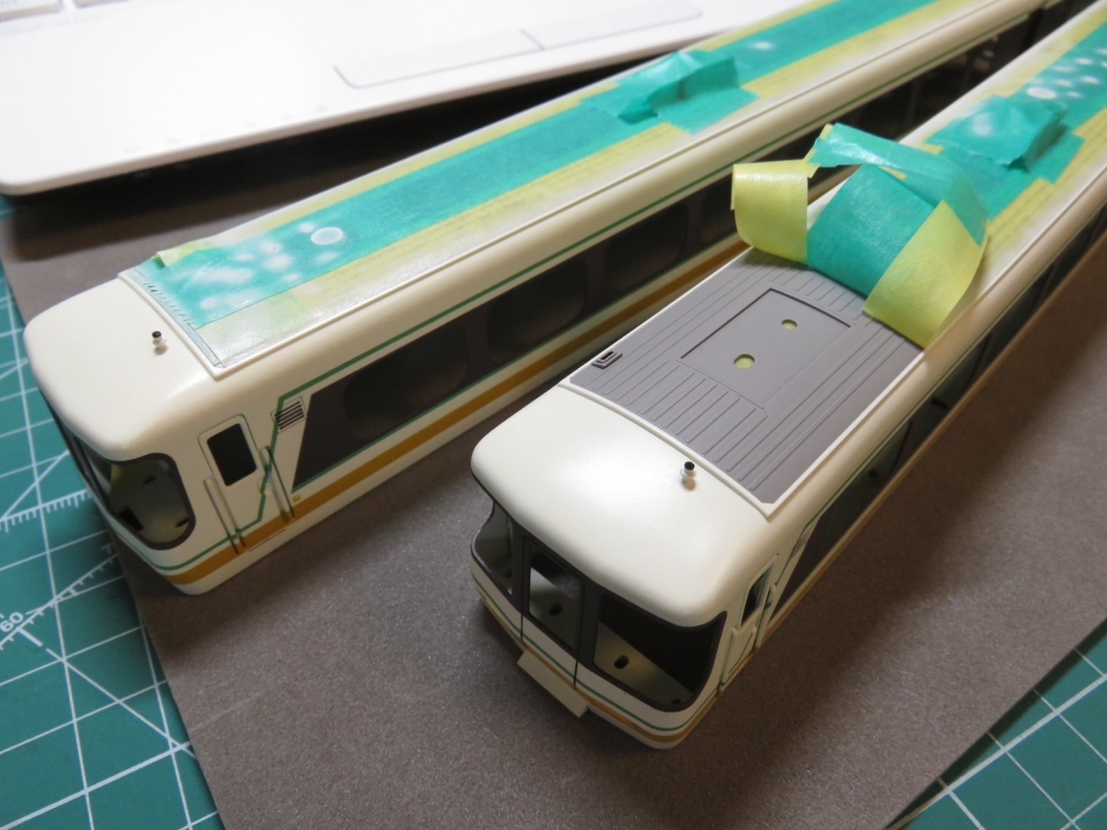 【16番】会津鉄道キハ8500系「AIZUマウントエクスプレス」を作る(第3回): とぶてつふぁん